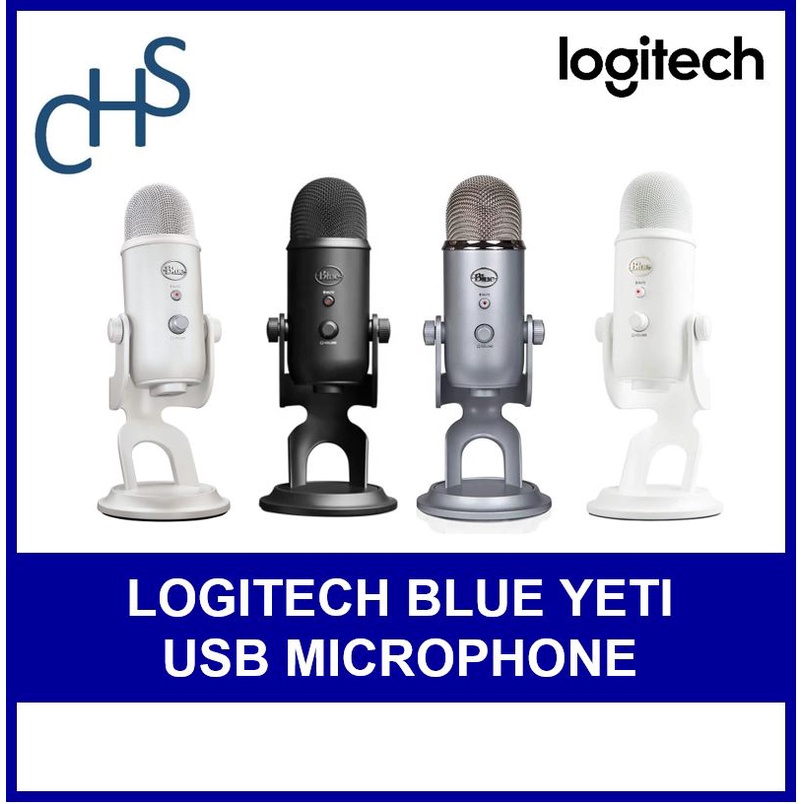 Logitech for Creators Blue Yeti Multi-pattern USB Microphone for ...