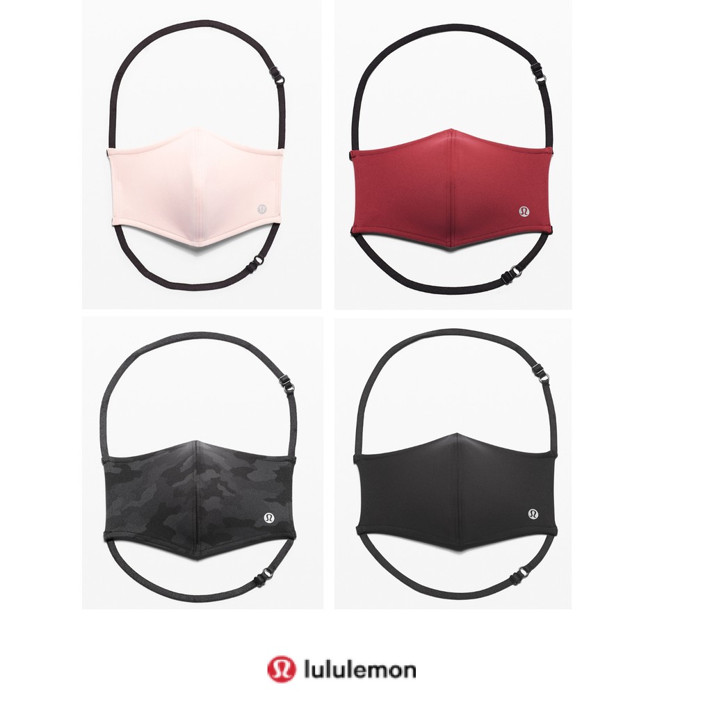 Lululemon Double Strap Face Mask VO2 MAX training | Shopee Singapore