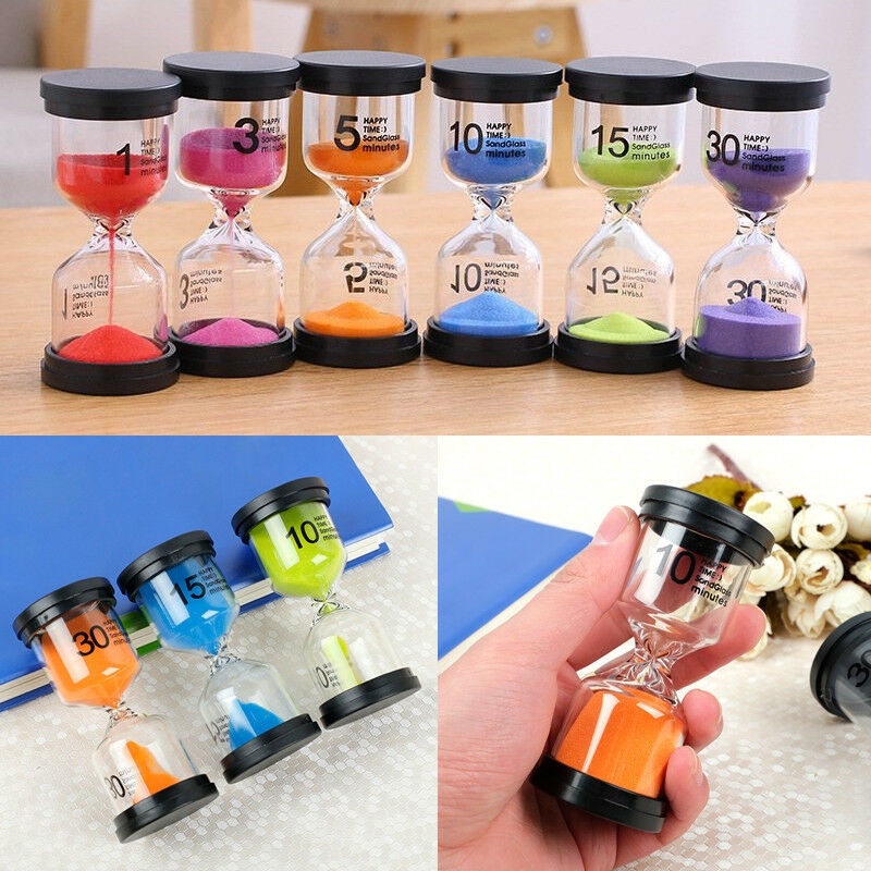 10/15/30 Minute Sand Timer Hourglass Sandglass Clock Timer Kid Gifts ...