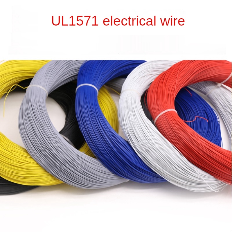 20Meters 26AWG/28AWG/30AWG/32AWG UL1571 PVC Electronic Wire Tin-plated Copper Environmental LED ...
