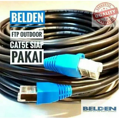 45 METERS BELDEN CAT5E STP OUTDOOR LAN CABLE [RJ45 CRIMPING + PLUGBOOTH ...