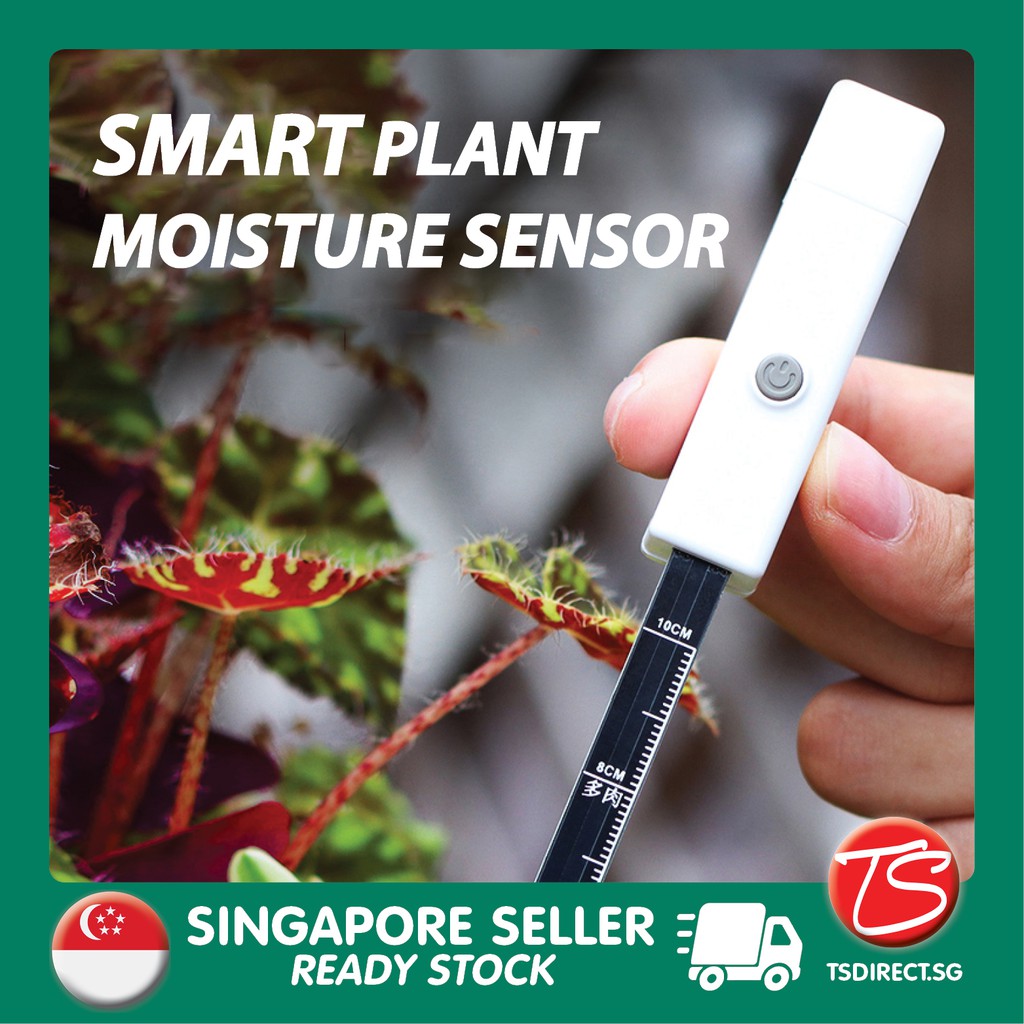 Smart LED Low Powered Soil Moisture Meter Hygrometer Moisture Bar Plant ...