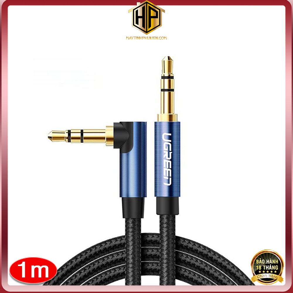 Ugreen 60179 - Genuine 1m long audio cable with standard 3.5mm angle ...