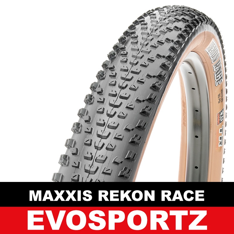 Maxxis Rekon Race Tyre | Tan Wall Tire | Skin Wall MTB Tyres | Shopee ...