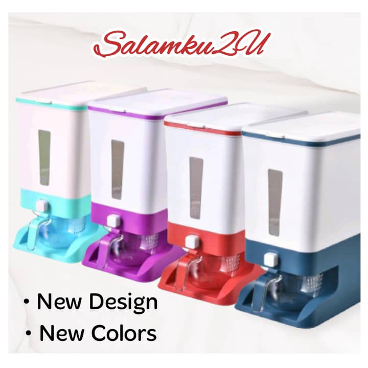 Rice Dispenser Automatic Rice Dispenser with Rinsing Cup / Bekas Beras ...