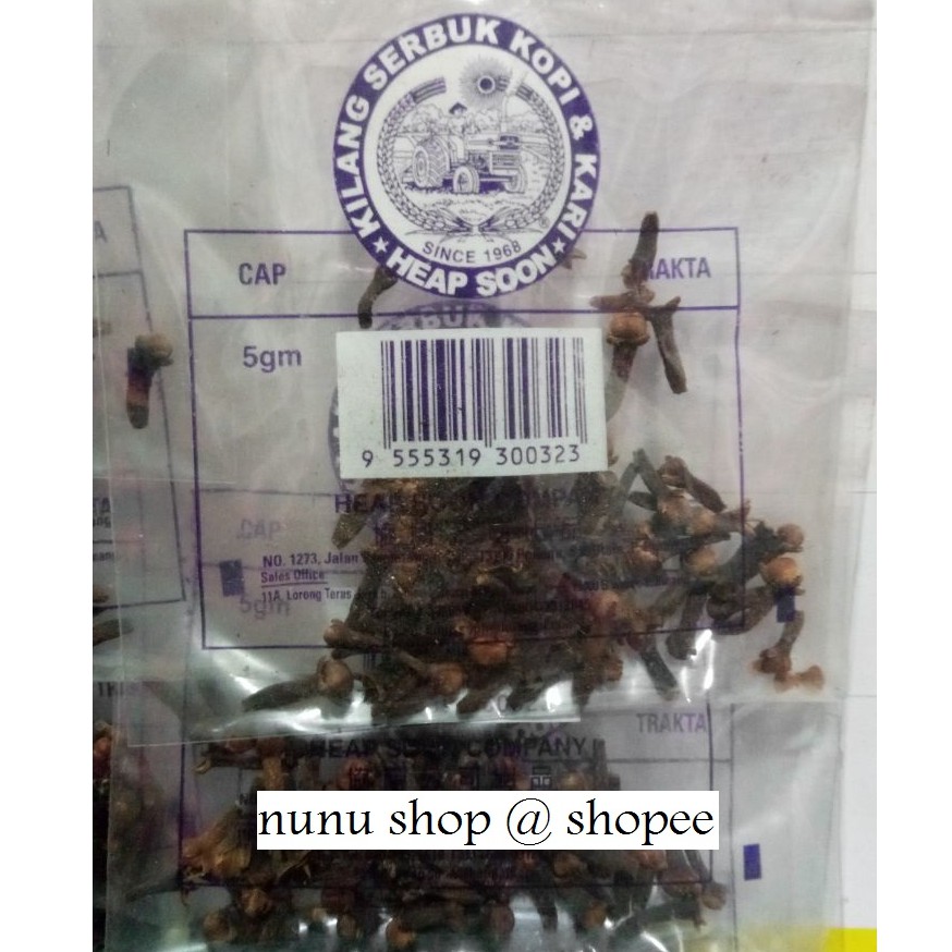 Hundred Spices - Clove Flower Treaty CAP 5g | Shopee Singapore