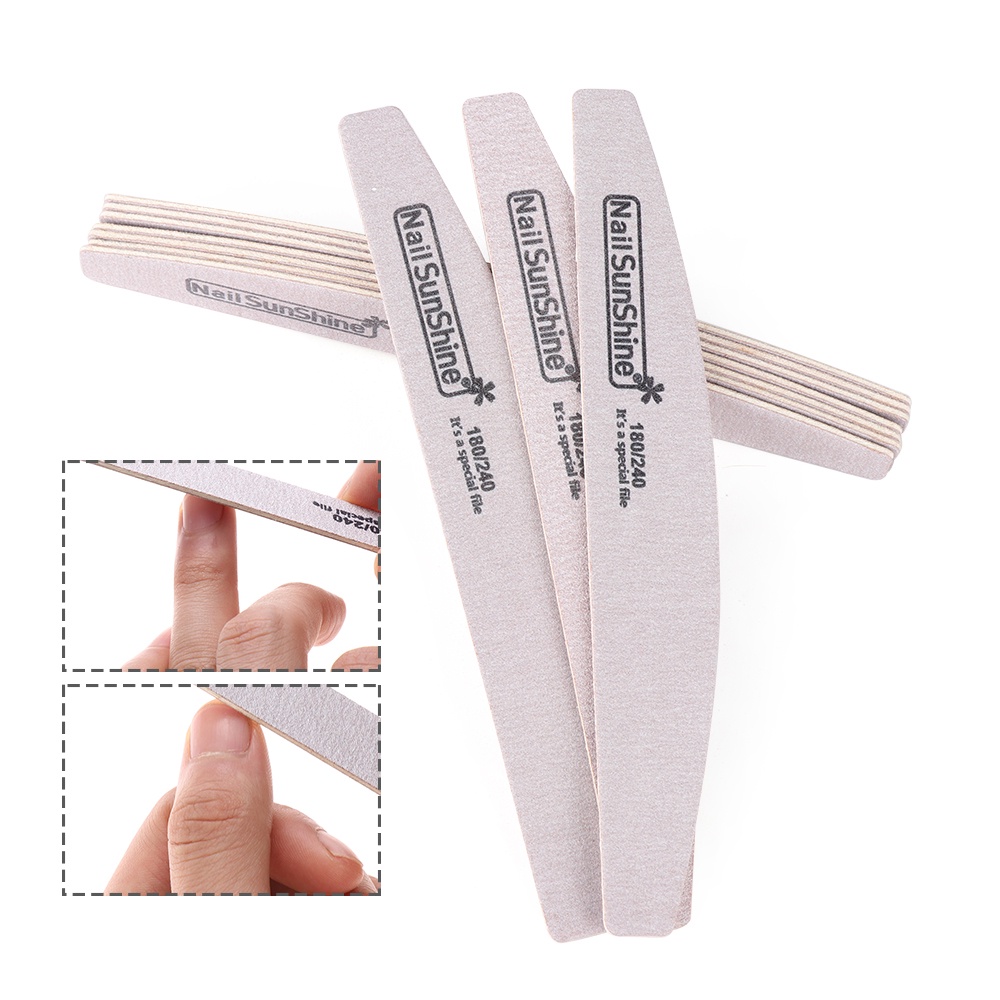 Double Sided Sanding Buffer Nail File Double Side Sanding Buffer Grey ...