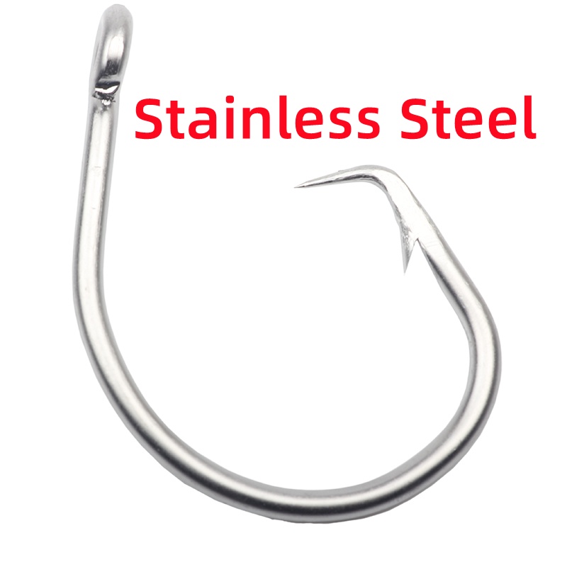 39960 REAL Stainless Steel No Rust Fishing Hooks Big Game Fish Tuna ...