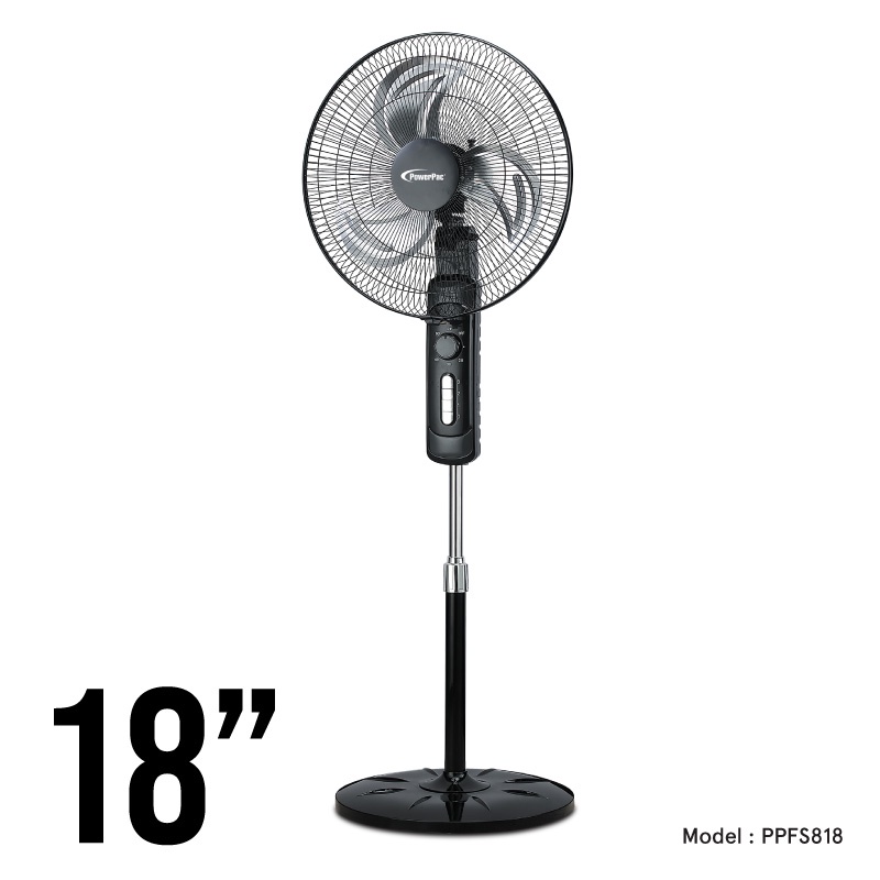 PowerPac Stand Fan 18 inch Standing fan (PPFS818/PPFS70) | Shopee Singapore