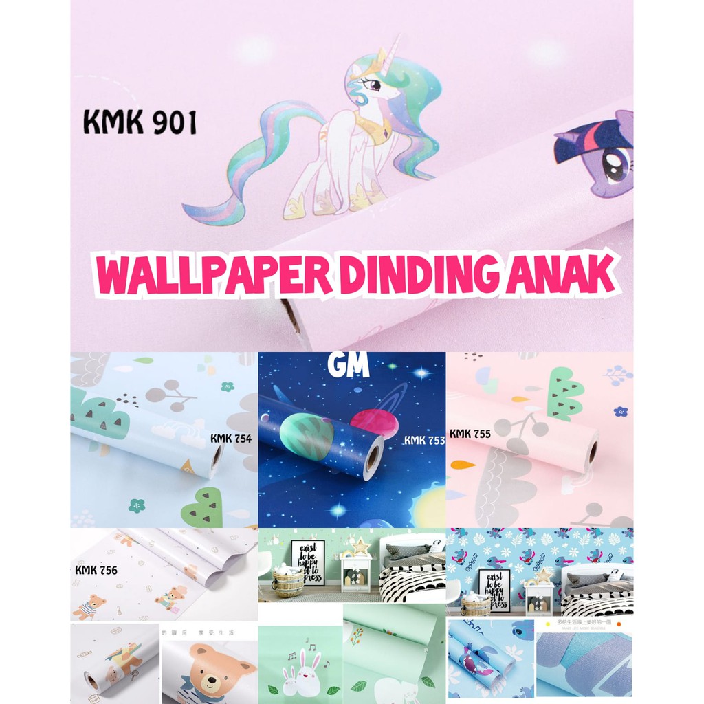 GM2 - CHILDREN'S WALL WALLPAPER WALLSTICKER CHILDREN'S WALLPAPER ...