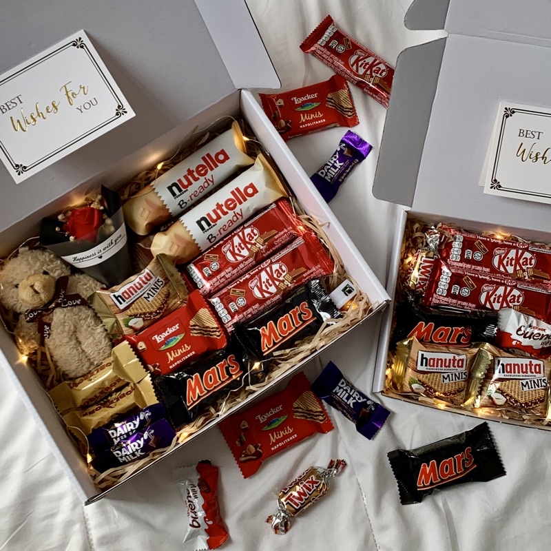Surprise Box Chocolate Kotak Hadiah Coklat 巧克力 礼盒 Anniversary Birthday ...