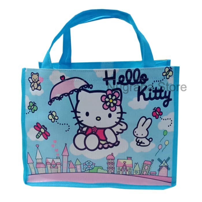 Hello Kitty Cartoon Character Bag | Souvenir Bags, Gift Bags, Children ...