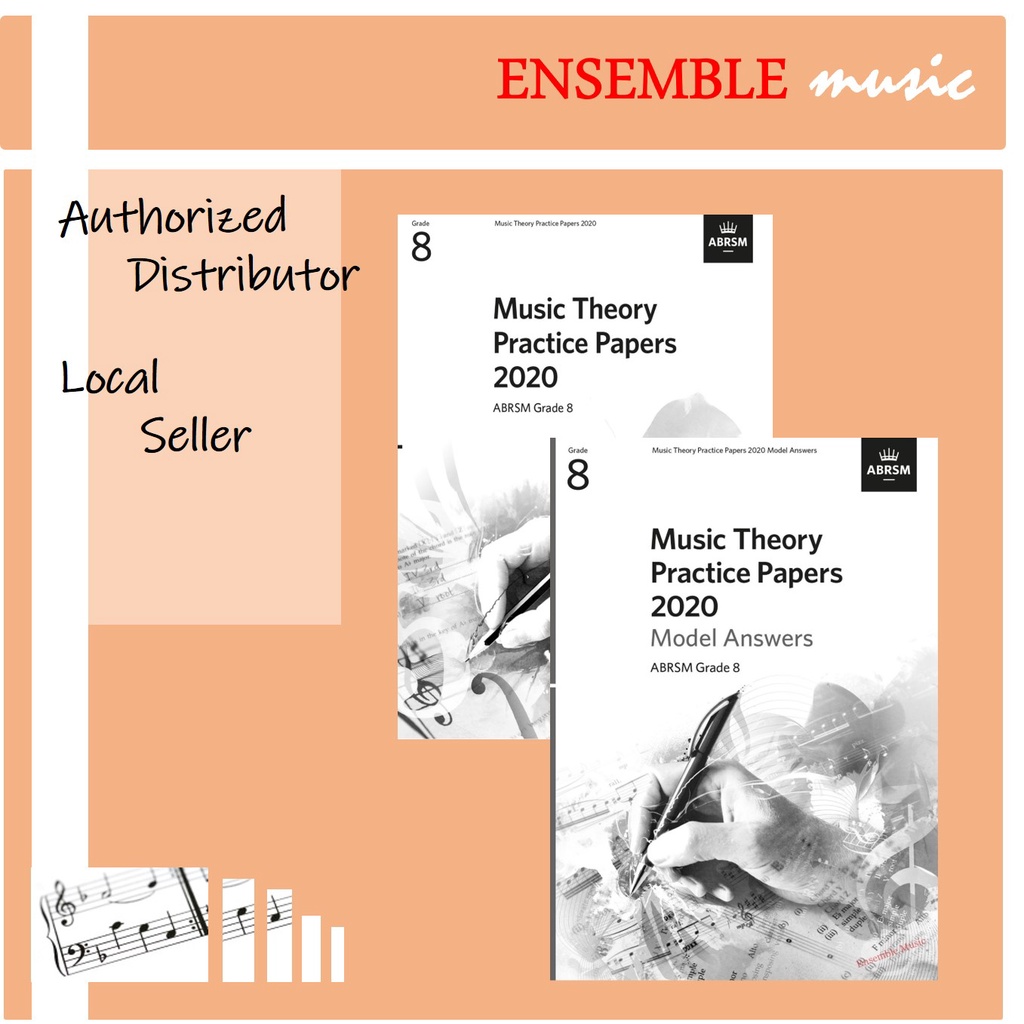 Music Theory Practice Papers and Model Answers Bundle, ABRSM Grade 8 ...