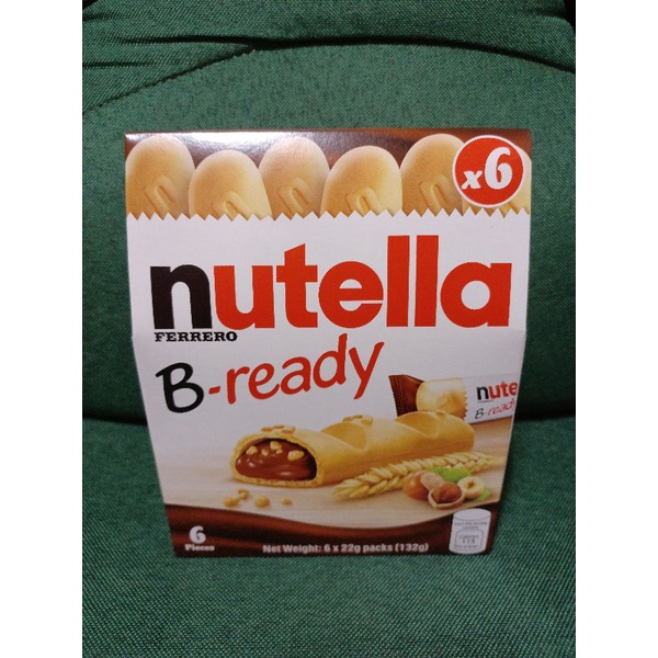 Nutella B-Ready 22g (6pcs) | Shopee Singapore