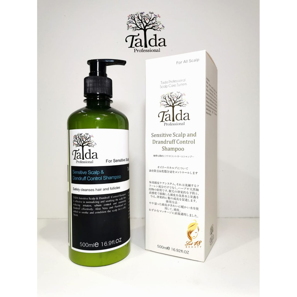 Tada Professional Sensitive Scalp & Dandruff Control Shampoo 500ml ...