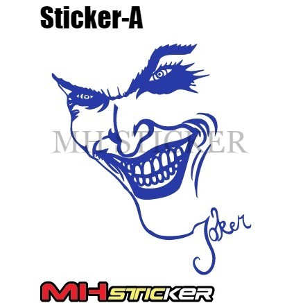 Joker Vinyl Cutting Stickers - Part 1 (Car / Motor / Window) | Shopee ...