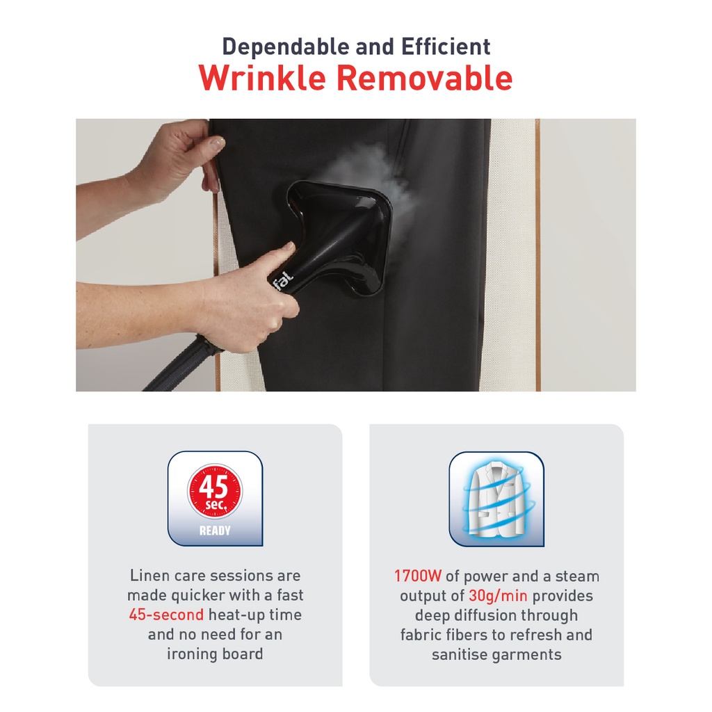 Tefal Pro Style Garment Steamer IT3480 – Perfect for all Fabrics ...