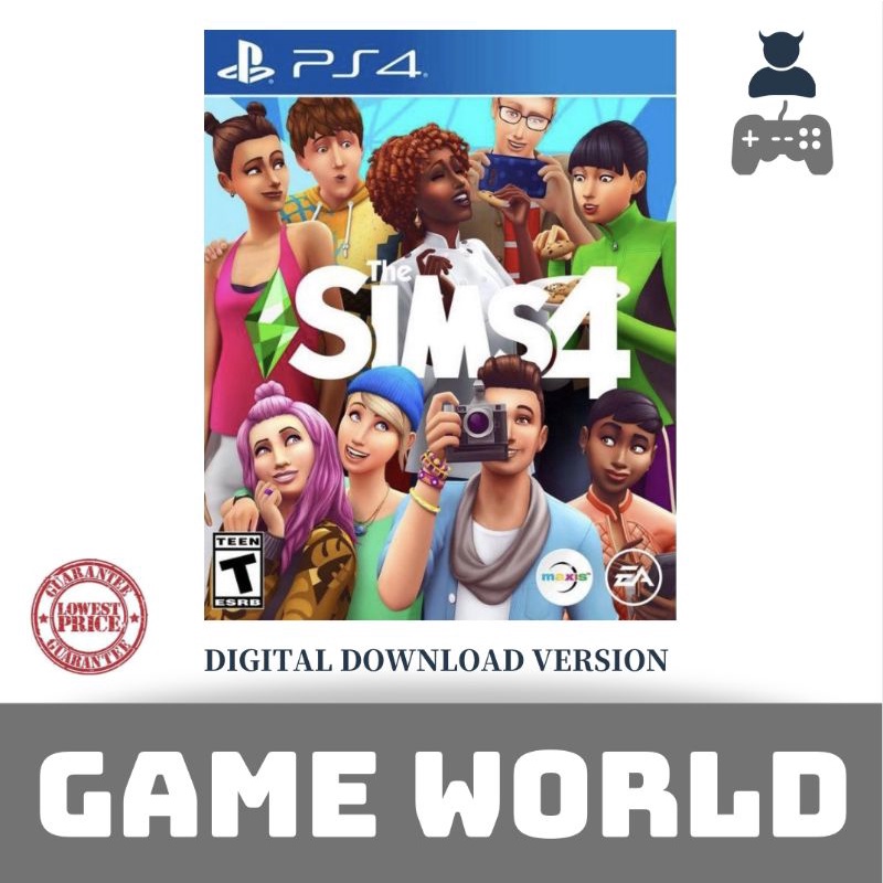 [PS4] Sims 4 Sims 4 Digital download Version Digital download | Shopee ...