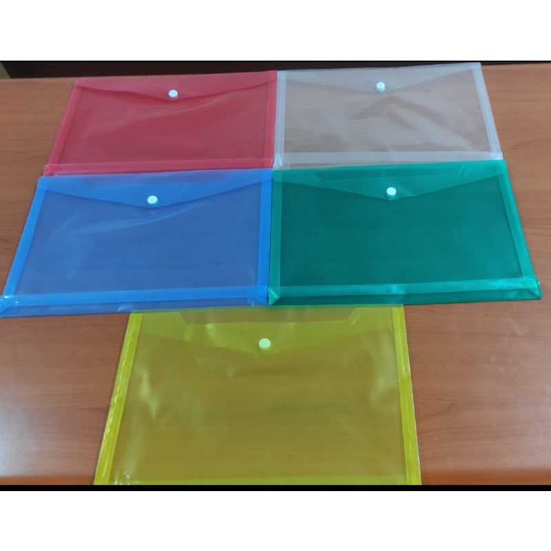 Folio Button Plastic MAP Document MAP | Shopee Singapore