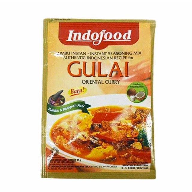 Indofood GULAI INSTANT Seasoning SACHET | Shopee Singapore