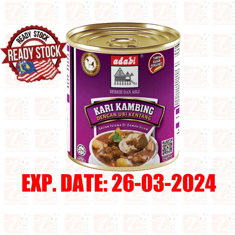 Offer! Adabi Goat Curry/ Adabi Tin Goat Curry/ Adabi Goat Curry in Tin ...