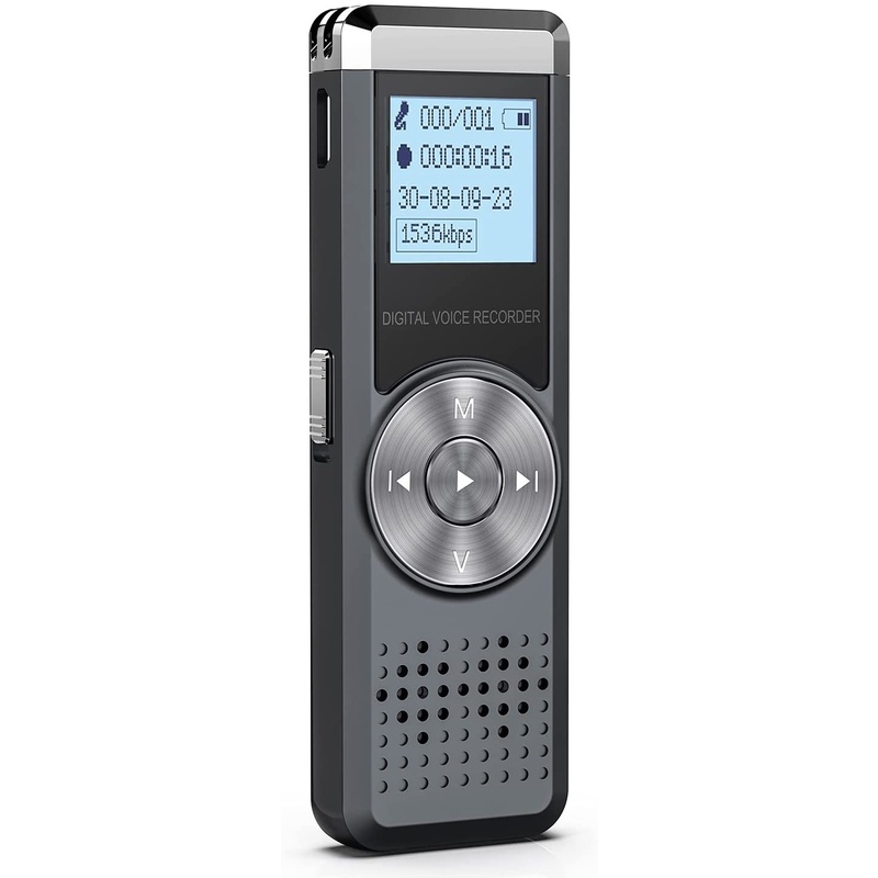 Portable 32GB Digital Voice Sound Audio Recorderr MP3 tape Recorder for ...