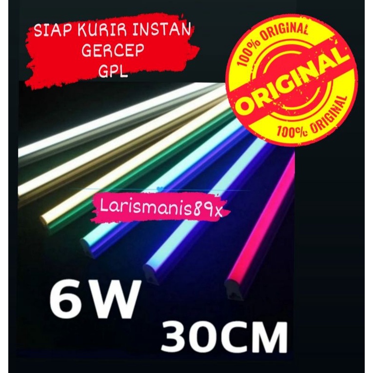 T5 LED Neon TL Lamp 6w (30cm)/10w (60cm)/15w(90cm)/20w(120cm) Color ...