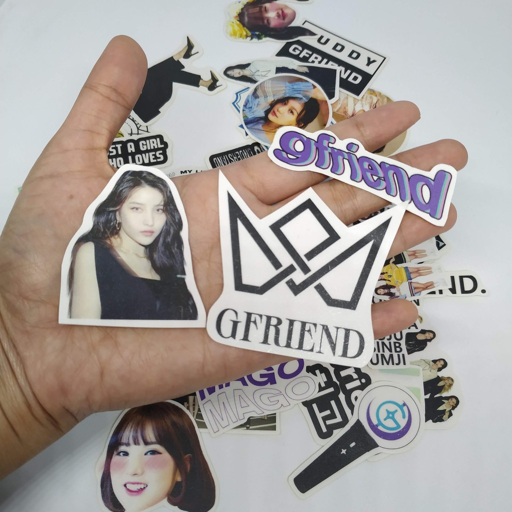 Kpop GFriend Tumblr Stickers (Contains 40pcs) | Shopee Singapore