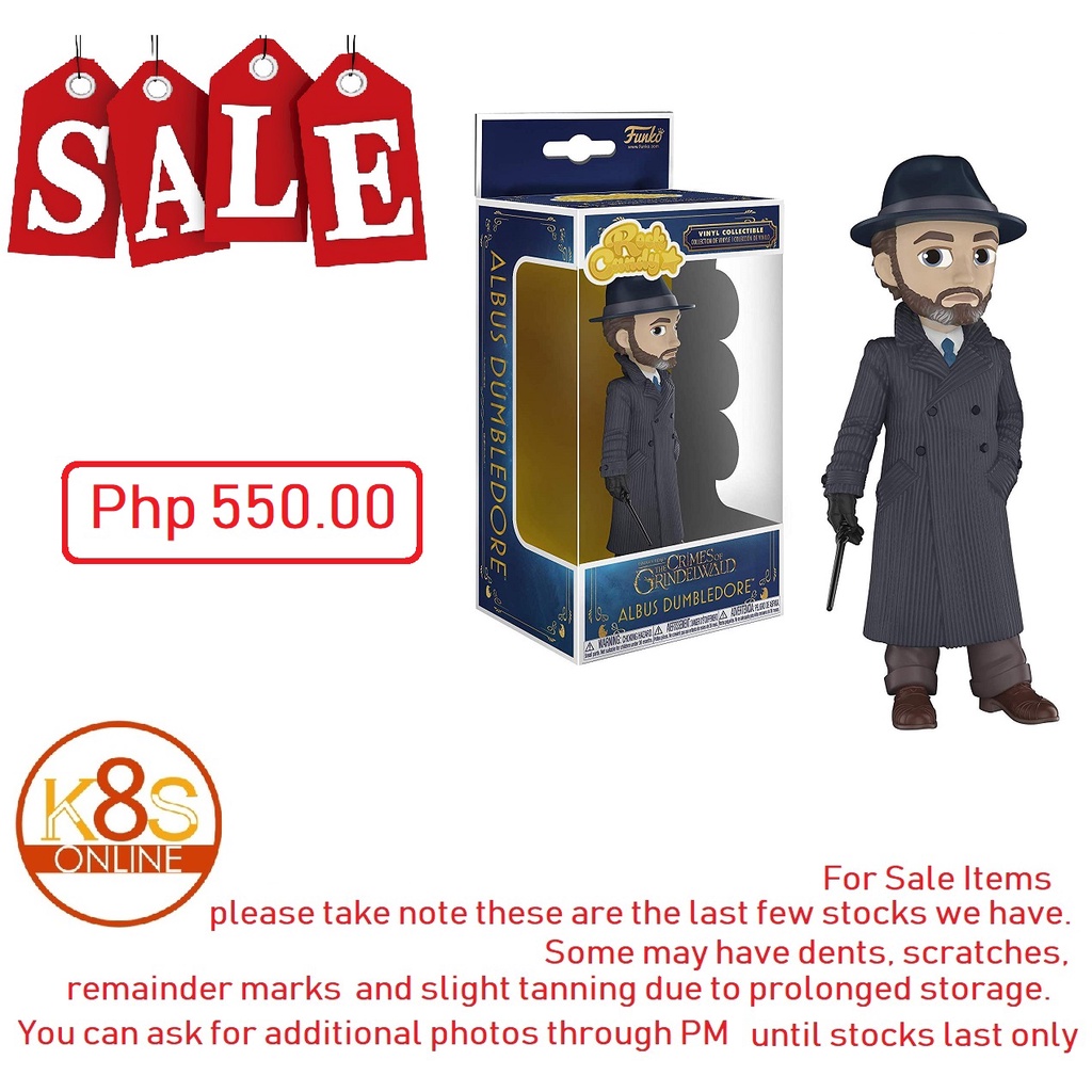 Rock Candy by Funko Albus Dumbledore (Harry Potter) toy figure | Shopee ...