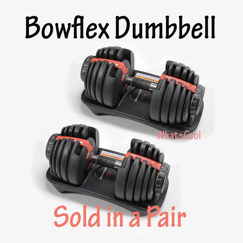 Bowflex Dumbbell SelectTech 552 Adjustable 52lbs (Sold in Pair ...