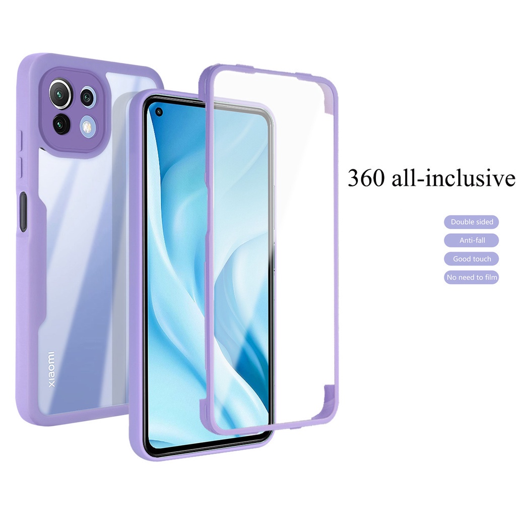 360 Full Cover For Vivo Y76 V23 Y20 Y20s Y20i Y12A Y12s Y11s Phone Case ...