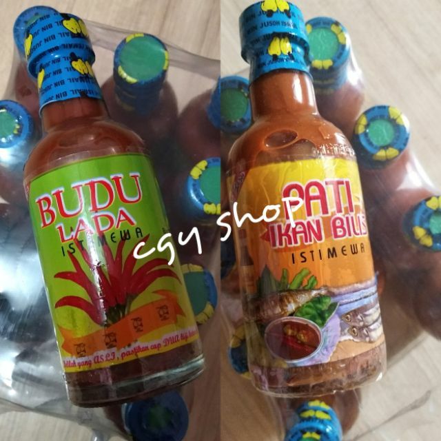Budu Cap Ketereh Pati Ikan Bilis/ lada 100ml (price include Bubble wrap ...
