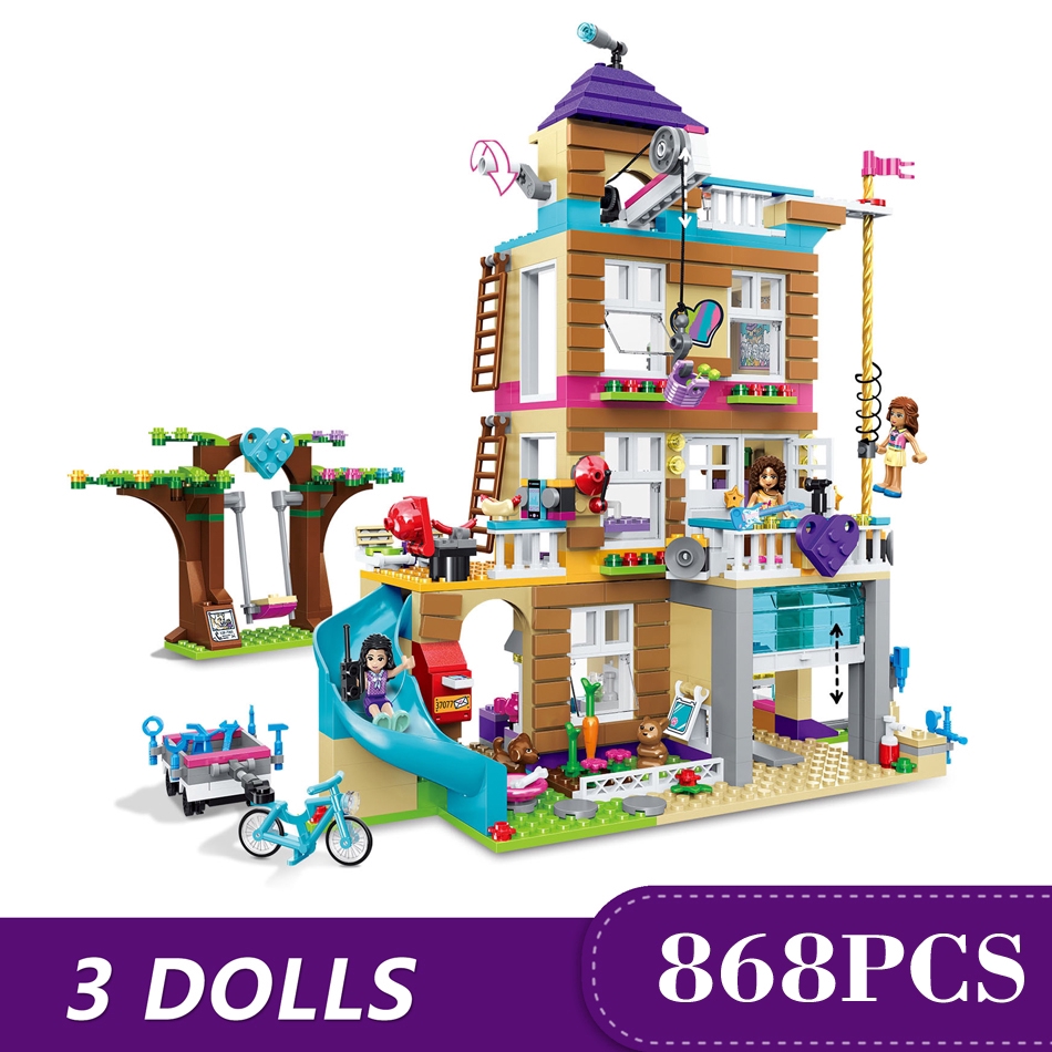 868PCS Friends toys Building Blocks For Children Girls Series ...