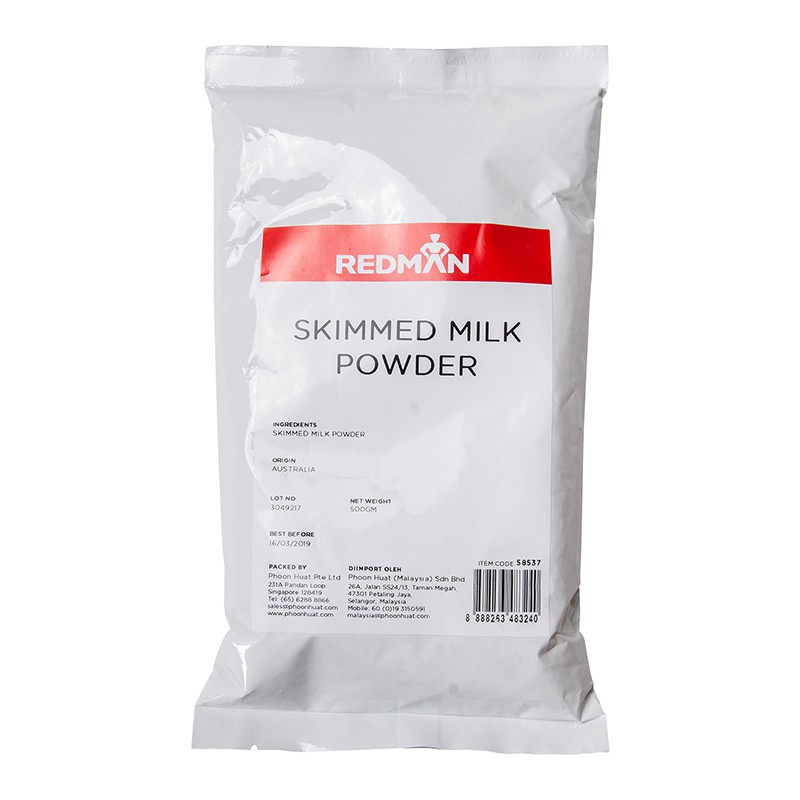 RedMan Milk Powder Skimmed 500G | Shopee Singapore