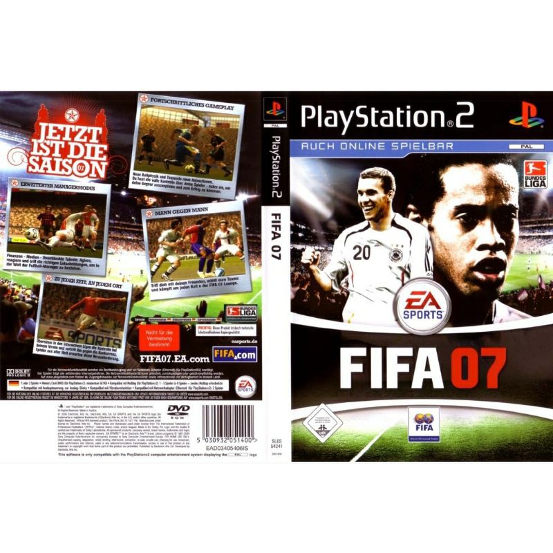 PS2 CD DVD GAMES (FIFA 07) | Shopee Singapore