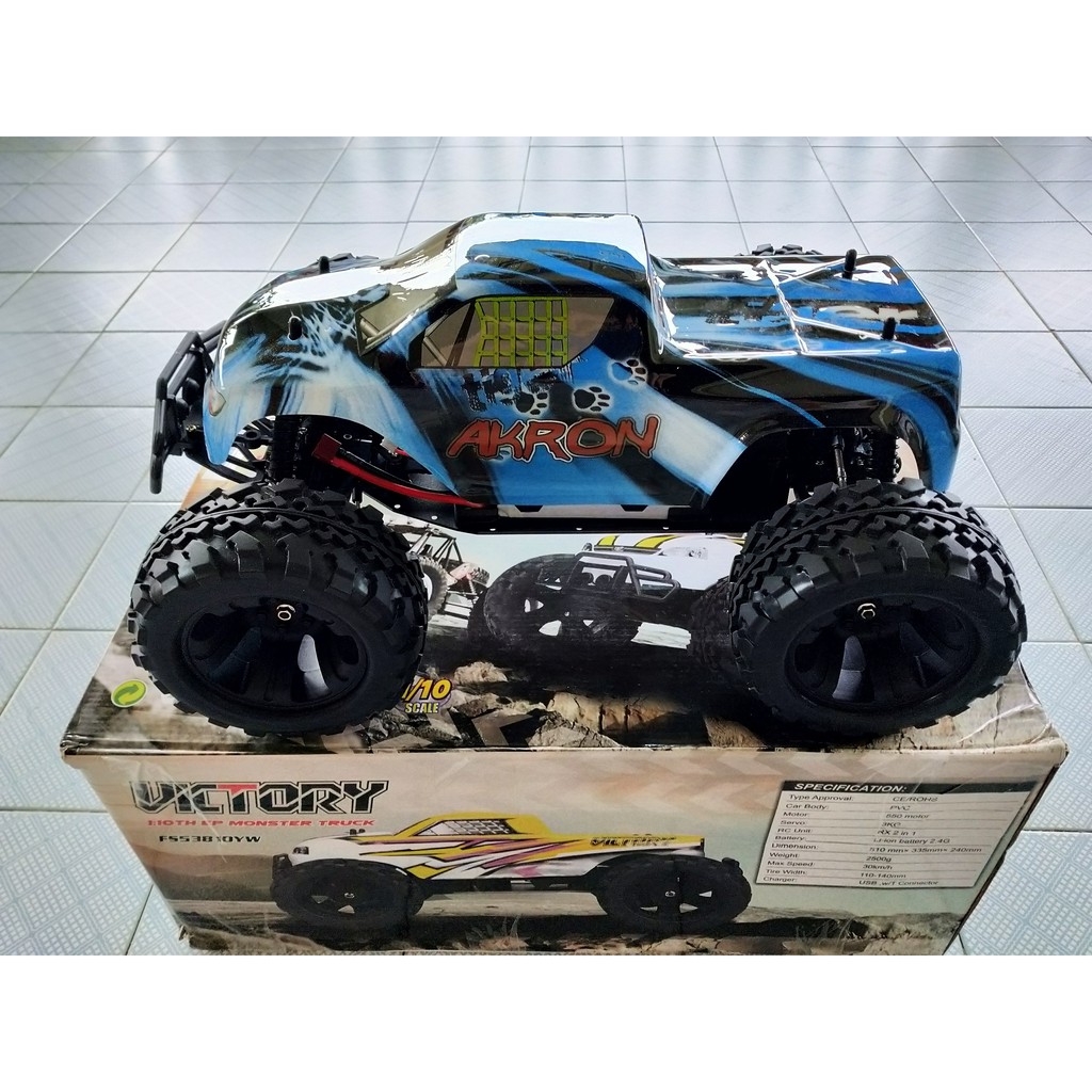 FS Racing Victory FS-53631 1/10th Monster Truck RC 4WD RTR | Shopee ...