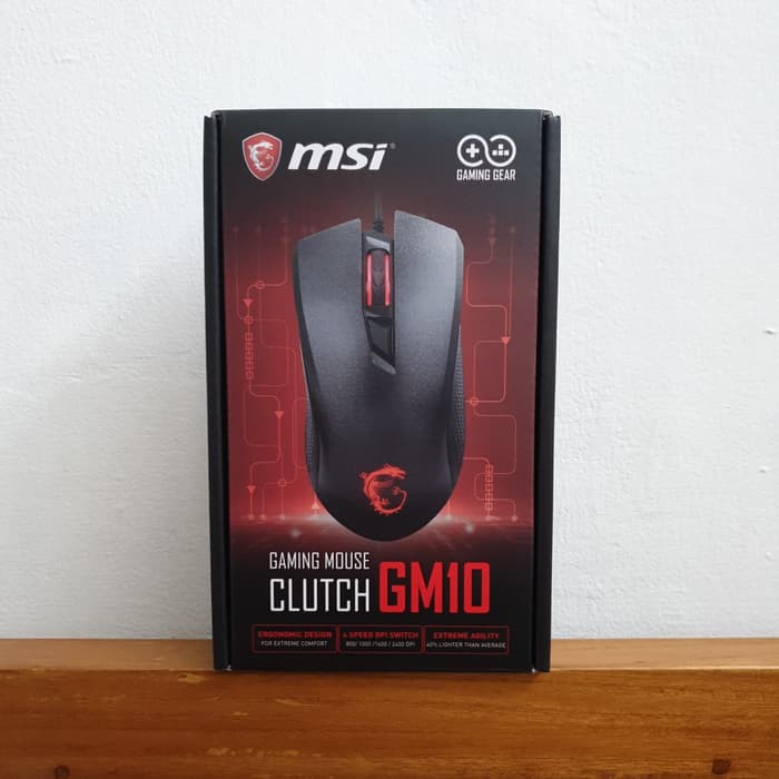 Msi CLUTCH GM10 Gaming Mouse | Shopee Singapore