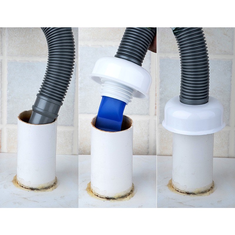 Sewer Pipe plug 3PC/Set for 4-5cm Pipe Sewer Pipe Floor Drain Deodorant ...
