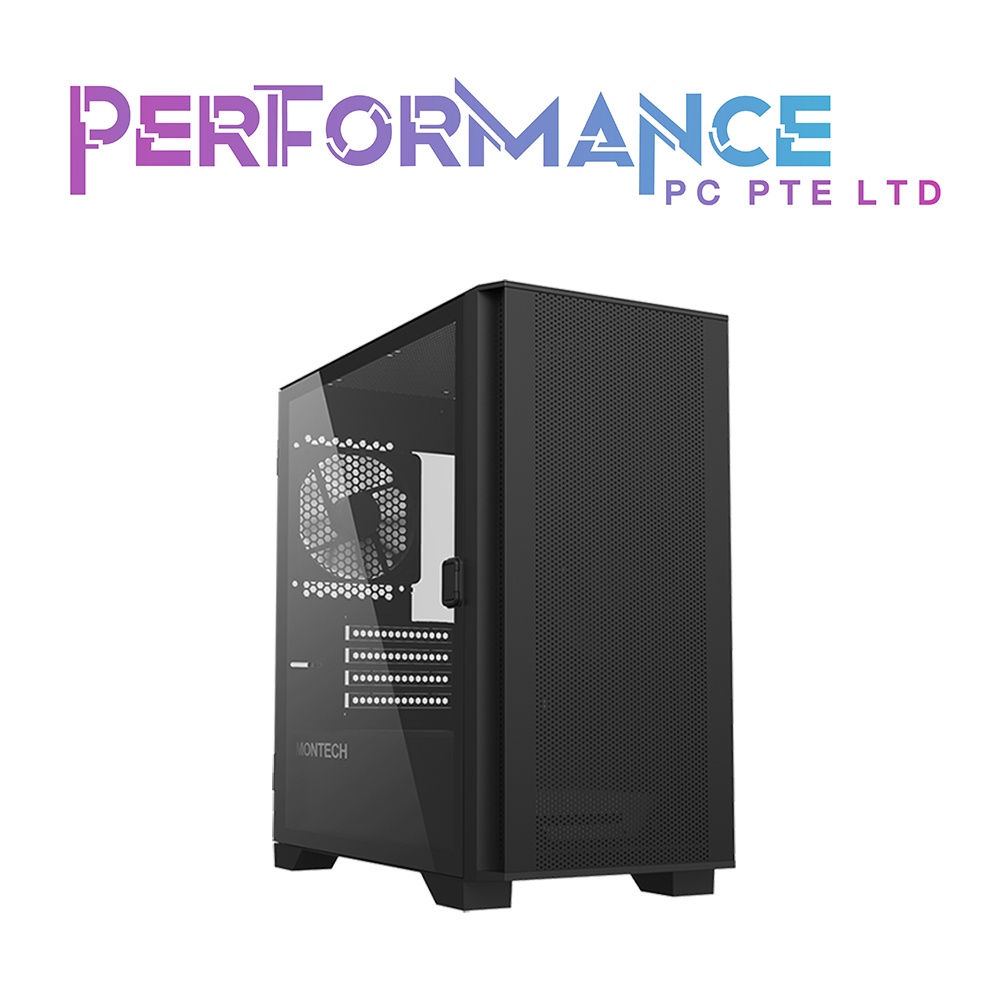 MONTECH AIR 100 LITE MATX CASE Black/White (1 Year Warranty By Tech ...