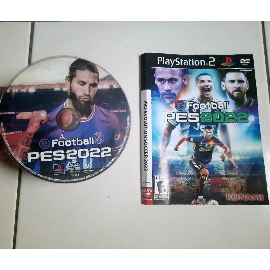 Ps2 Football Pes 2022 - Silver Dvd | Shopee Singapore