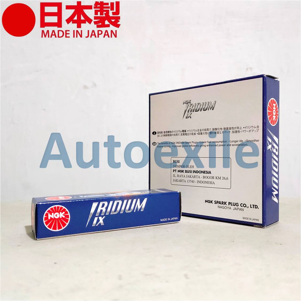 Ngk IRIDIUM IX Motorcycle Spark Plug CPR8EAIX-9 Aerox Byson Nex Nmax ...