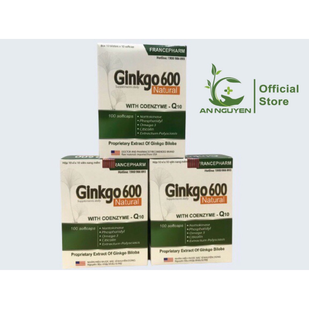 GINKO 600 brain tonic tablets help strengthen memory, increase cerebral ...