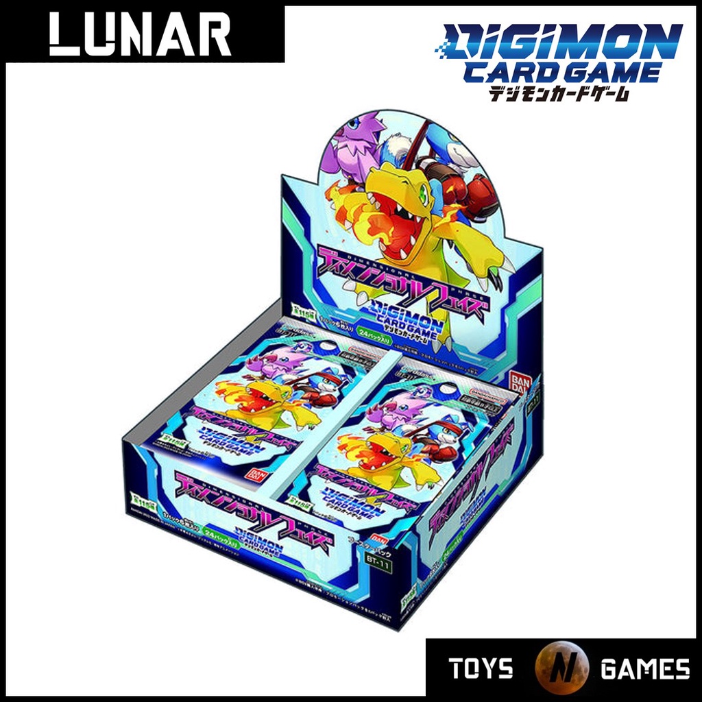 Digimon TCG Japanese BT-11 Dimensional Phase Booster Box | Shopee Singapore