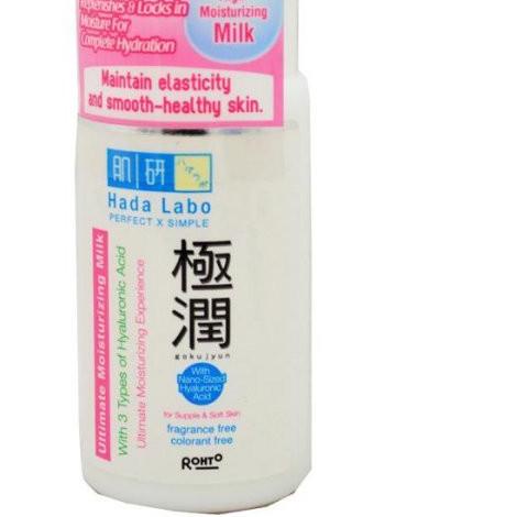Hada labo Gokujyun Ultimate Moisturizing Milk | Gokujyun Moisturizer ...