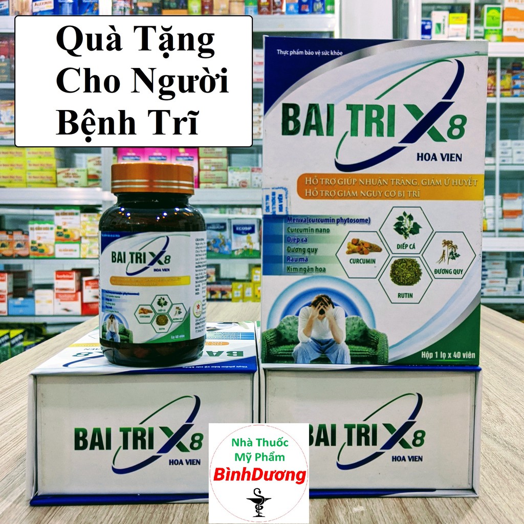 Bai Tri X8 - Supports the reduction of hemorrhoids and constipation ...