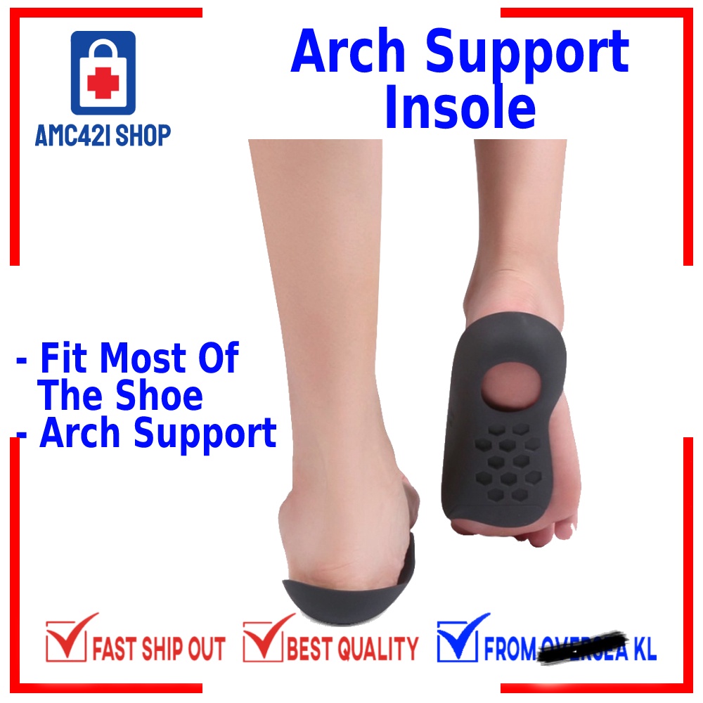 AMC flat foot orthopedic insole arch support plantar fascia correction ...