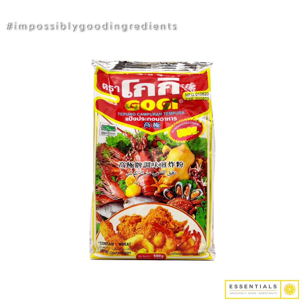 GOGI Tempura Flour || Tepung Campuran Tempura (500G) | Shopee Singapore