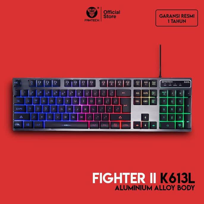 Fantech Fighter K613L - Rgb Gaming Keyboard | Shopee Singapore