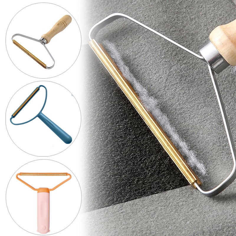 Double-Sided Pet Shed Hair Remover Scraper Brush for Cat Dog Sofa ...