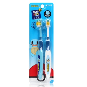 [Pinkfong] Kids Toothbrush (2ea) Pinkfong/Pokemon/Pikachu Toothpaste ...